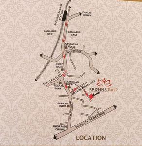 Shivam Krishnakalp Location Map Badlapur East, Badlapur