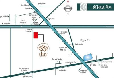 Shiv Residency Location Map Choryasi, Surat