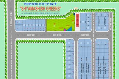 Yati Shyamashish Greens Location Map Bindayaka, Jaipur