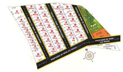 Urban City County Location Map Kothur, Hyderabad