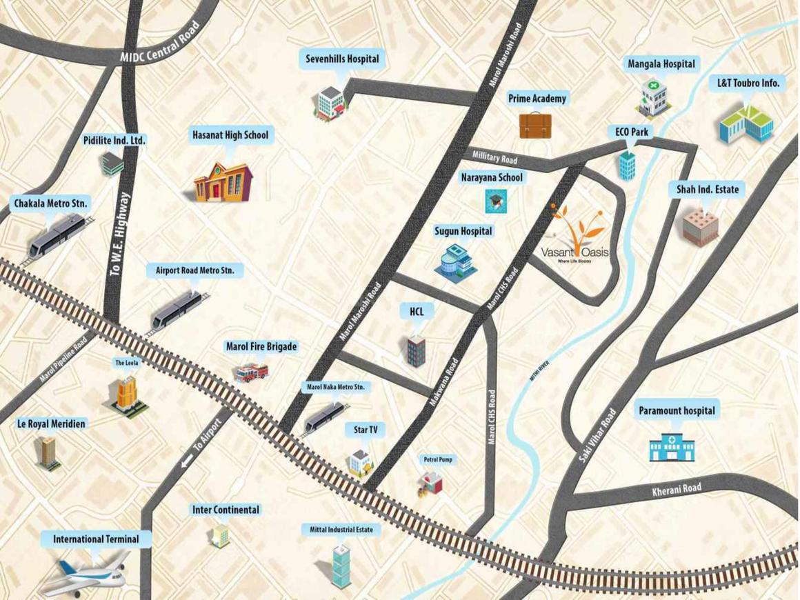 Sheth Vasant Oasis Petunia Bldg 8 in Andheri East, Mumbai - Price ...