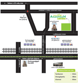 SMA Anantham Nagar Location Map , Chennai