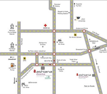 Ashiana Dwarka Phase II in Pal Gaon, Jodhpur - Price, Reviews & Floor Plan