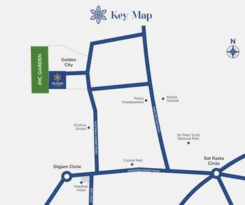 Avadh Flora Location Map Police Line, Jamnagar