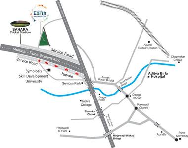 Sampada Little Earth Masulkar City Phase 3 Location Map Mamurdi, Pune