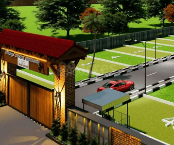 Oblong Crescent Community Location Map Mahabalipuram, Chennai