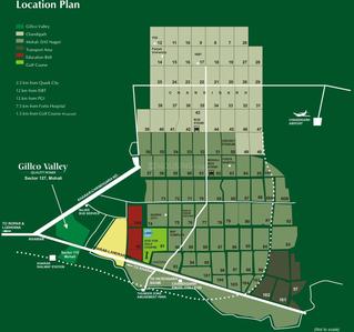 Gillco Township Plots Location Map Kharar, Mohali