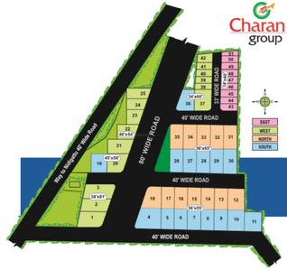 Charan Emerald Location Map Bheemunipatnam, Visakhapatnam