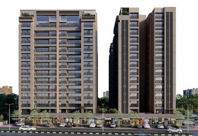 S B Satvan Harmony Floor Plan PDPU Road, Gandhinagar