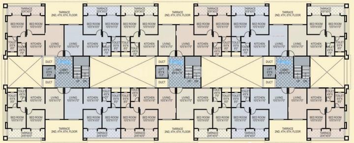 Kharde Patil Seetai Residency in Pimpri, Pune - Price, Reviews & Floor Plan