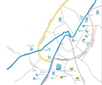 Godrej Aria And 101 VOL III Location Map Sector 79, Gurgaon