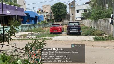 Residential 4240 Sqft Plot for sale at Kolathur, Chennai | Property ID - 16162660