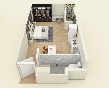 1 RK 417 Sqft Flat for sale at New Town, Kolkata | Property ID - 11150221