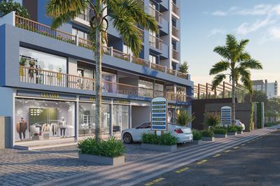 2 BHK 1107 Sqft Flat for sale at Althan, Surat | Property ID - 16702793