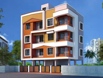 2 BHK 715 Sqft Flat for sale at Prince Anwar Shah Connector, Kolkata ...