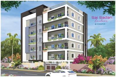 Anubandana Sai Sadan Enclave Floor Plan Kondapur, Hyderabad