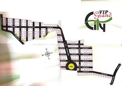 VIP Grand City Location Map Sipcot Ph 2, Hosur