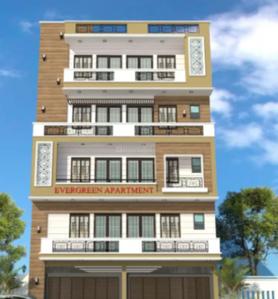 Evergreen Apartment Location Map Lalbagh, Lucknow