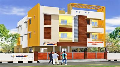 Magishaa Construction Hiranyagarbha Ortus Location Map Kolathur, Chennai