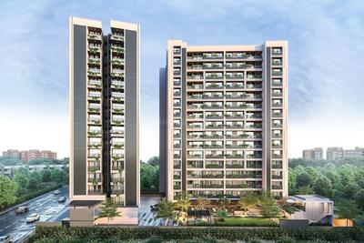 1765 Sqft 3 BHK Flat for sale in Happy Skyside | Ghuma, Ahmedabad ...