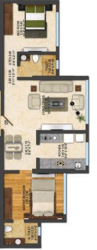 ACME Avenue Wing B in Kandivali West - Price, Reviews & Floor Plan