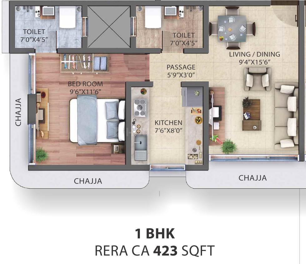 Prasham Vishal 2 in Borivali West, Mumbai - Price, Reviews & Floor Plan