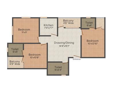 Ganga Gangotri Enclave in Jamshedpur - Price, Reviews & Floor Plan