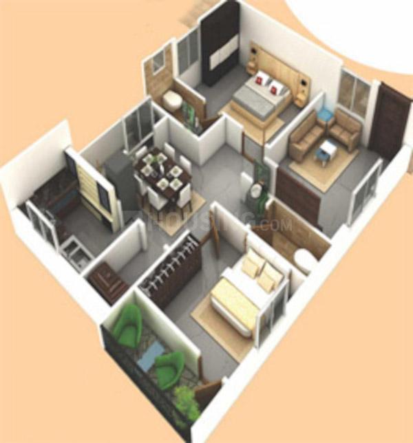 SVS Ample Homes A Block Floor Plan Chandanagar, Hyderabad