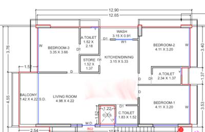 Harmony Yarns Solasta Heights Floor Plan Udhna, Surat