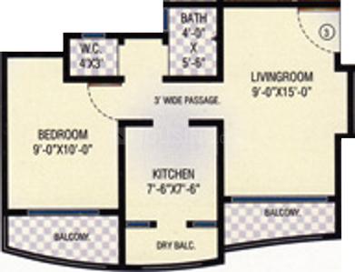 Kothari K D Empire Location Map Mira Road East, Mumbai