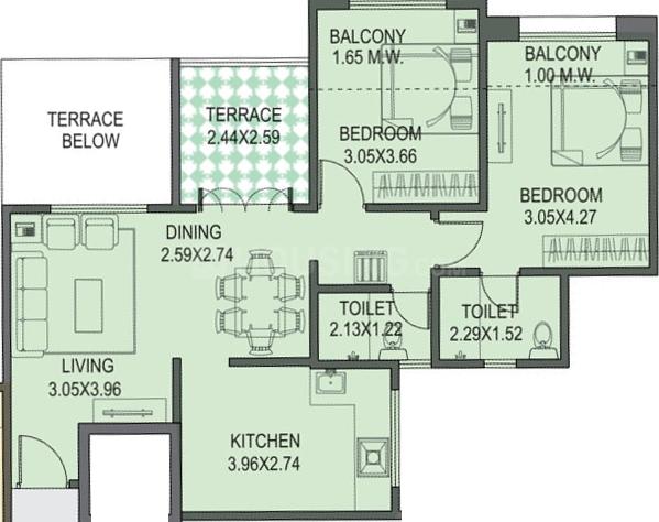 Altrack Aum Trimurti C Building Floor Plan Dattavadi, Pune