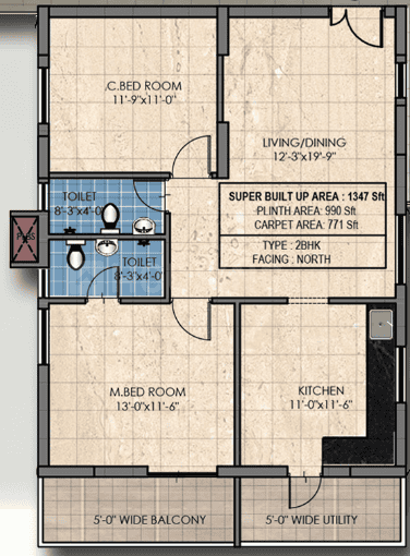 Cubatic Arte in Aditya Nagar, Rajahmundry - Price, Reviews & Floor Plan