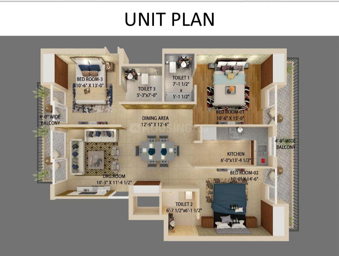 Maxxus Elanza in PR7 Airport Road, Zirakpur - Price, Reviews & Floor Plan