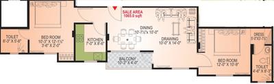 Mojika Midas Height Floor Plan Durgapura, Jaipur