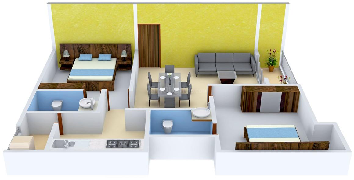 Cubatic Aloha Floor Plan Jalahalli, Bangalore