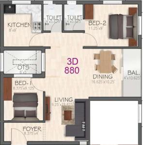 Anirudh Temple Tower in Vadapalani, Chennai - Price, Reviews & Floor Plan