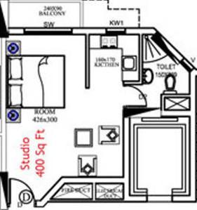 Shwas Tricore 22 Floor Plan Veliyathunadu, Aluva