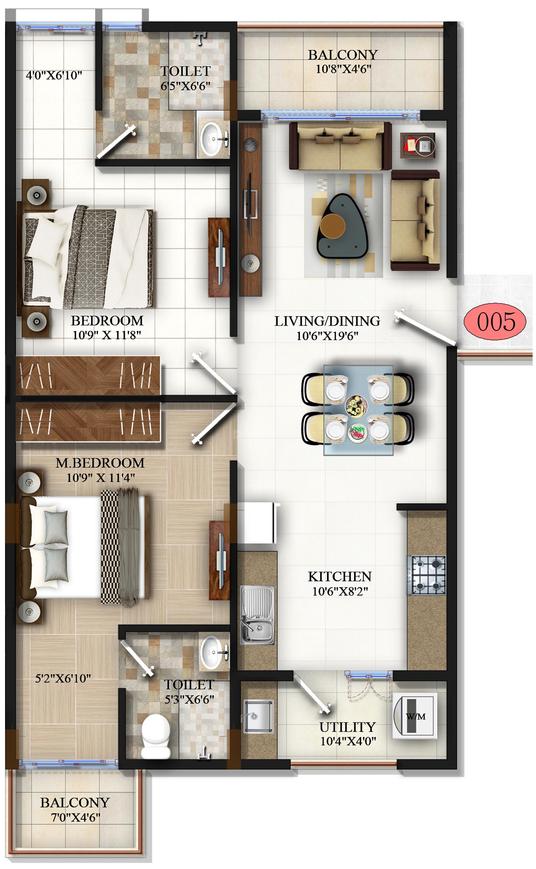 ATZ Areva in Marathahalli - Price, Reviews & Floor Plan