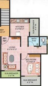Om Sai Enterprises Sai Deva Apartment Floor Plan Badlapur West, Thane