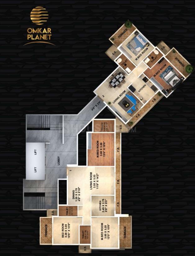 Omkar Planet in Nerul - Price, Reviews & Floor Plan