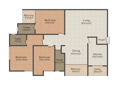 Travancore Elysium Location Map Kalathipady, Kottayam