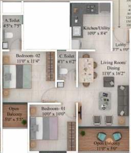 Dolphin Casa Grande in Ravet, Pune - Price, Reviews & Floor Plan