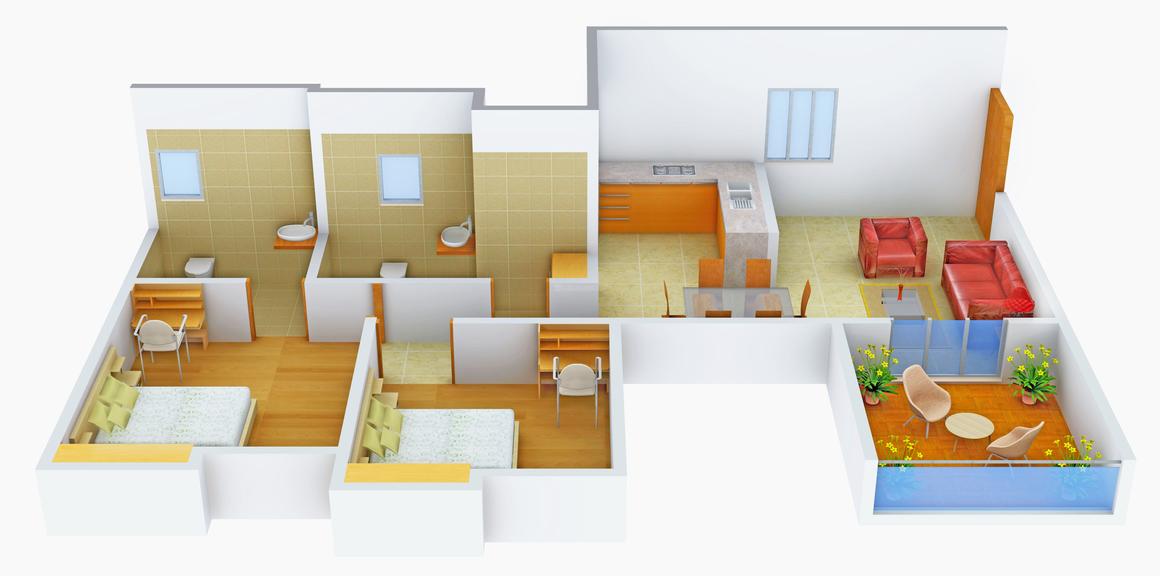 Reelicon Alpine Ridge Floor Plan Baner, Pune