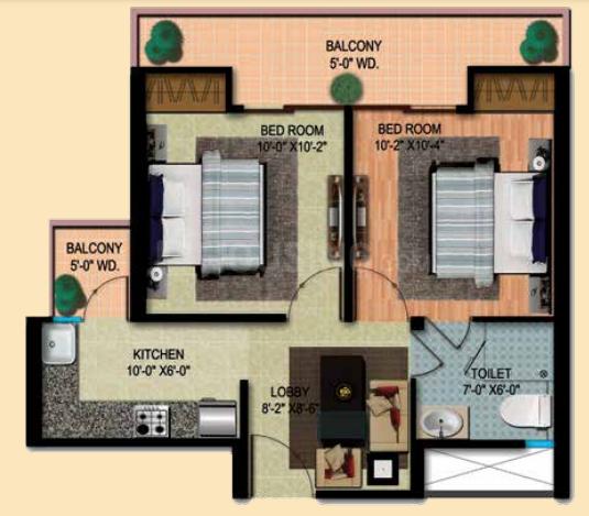 Migsun Ultimo Floor Plan Omicron III Greater Noida Greater Noida