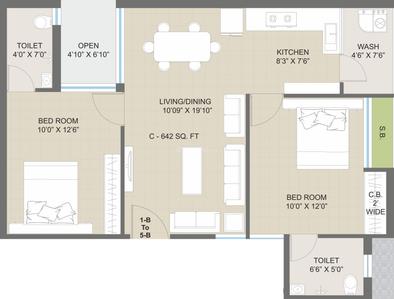 Sanjay Auram 2 in Virpa Nagar, Rajkot - Price, Reviews & Floor Plan