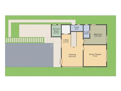 Elegant River Edge Villas Floor Plan Manchirevula, Hyderabad