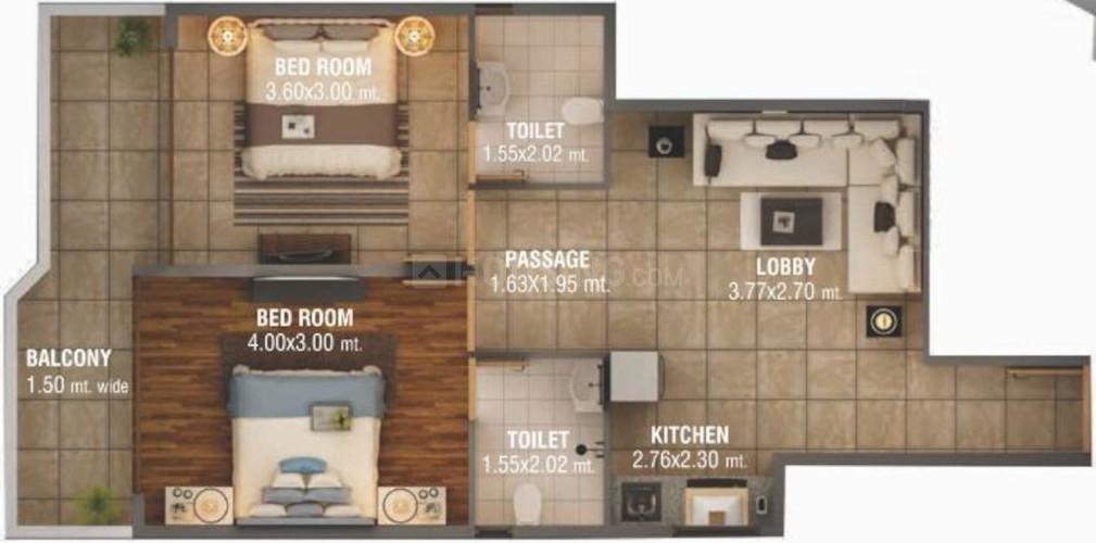 Pyramid Midtown in Sector 59, Gurgaon - Price, Reviews & Floor Plan
