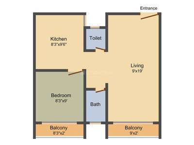 Krishna Apartments in Kharbao, Thane - Price, Reviews & Floor Plan