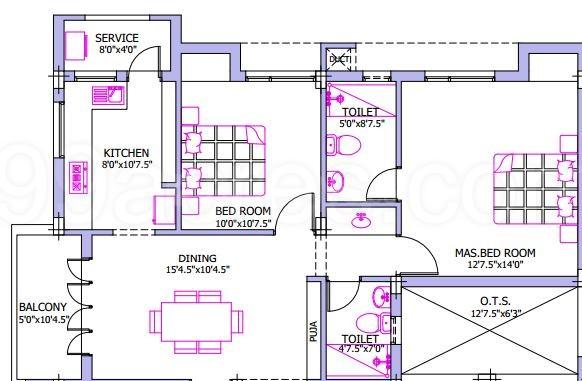 Viswams Sudharsan Homes Floor Plan Nanmangalam, Chennai