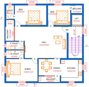 Trinity Evergreen Abode Location Map Adambakkam, Chennai